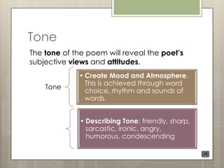 Learning Object: Analysing and Understanding the Poetry of WWI | PPTX