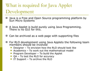 Reusable Learning Objects: Designing and Archiving | PPT | Web Development | Internet