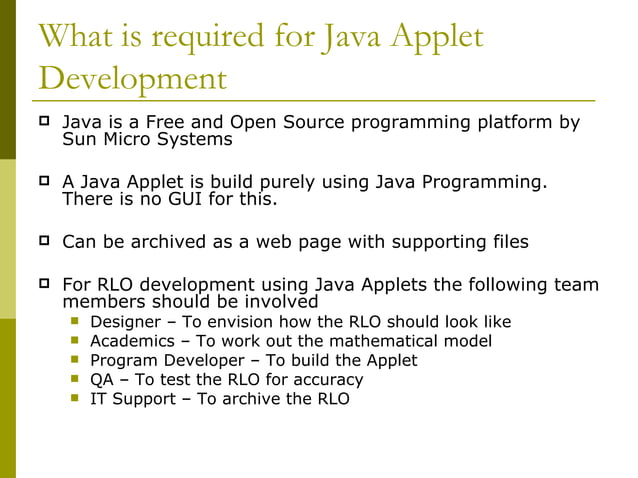Reusable Learning Objects: Designing and Archiving | PPT | Web ...