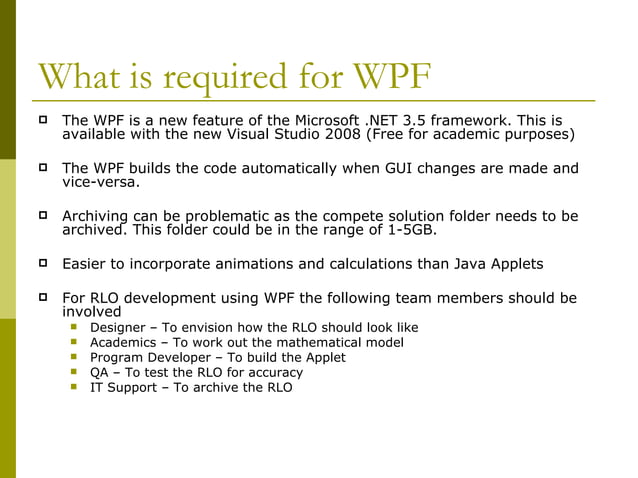 Reusable Learning Objects: Designing and Archiving | PPT | Web ...