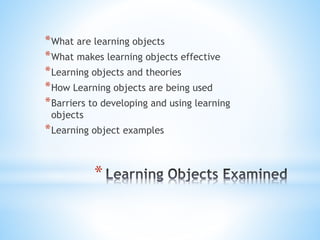 Learning Objects | PPSX