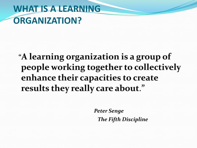 Learning organ | PPTX