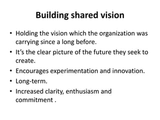 Learning organisation | PPTX | Education