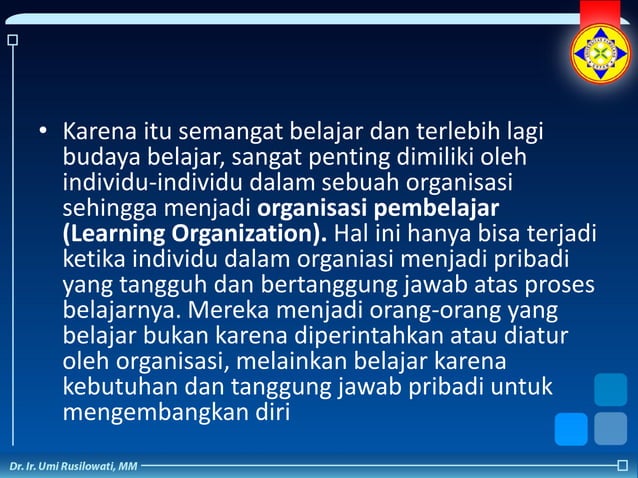 Learning organization | PPT