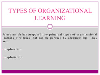 Learning organization | PPTX | Business | Business and Finance