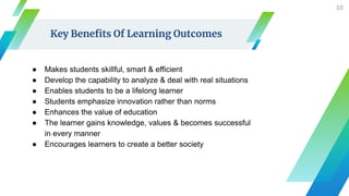 What are Learning Outcomes? Types, Benefits, and Examples of Learning ...