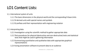 Scientific Data Using Quantitative and Qualitative Data | PPTX