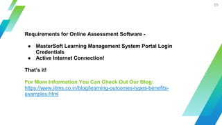 Learning outcome | PPT