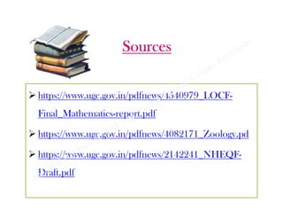 Learning Outcomes Based Curriculum Framework (LOCF): Concept Map for ...