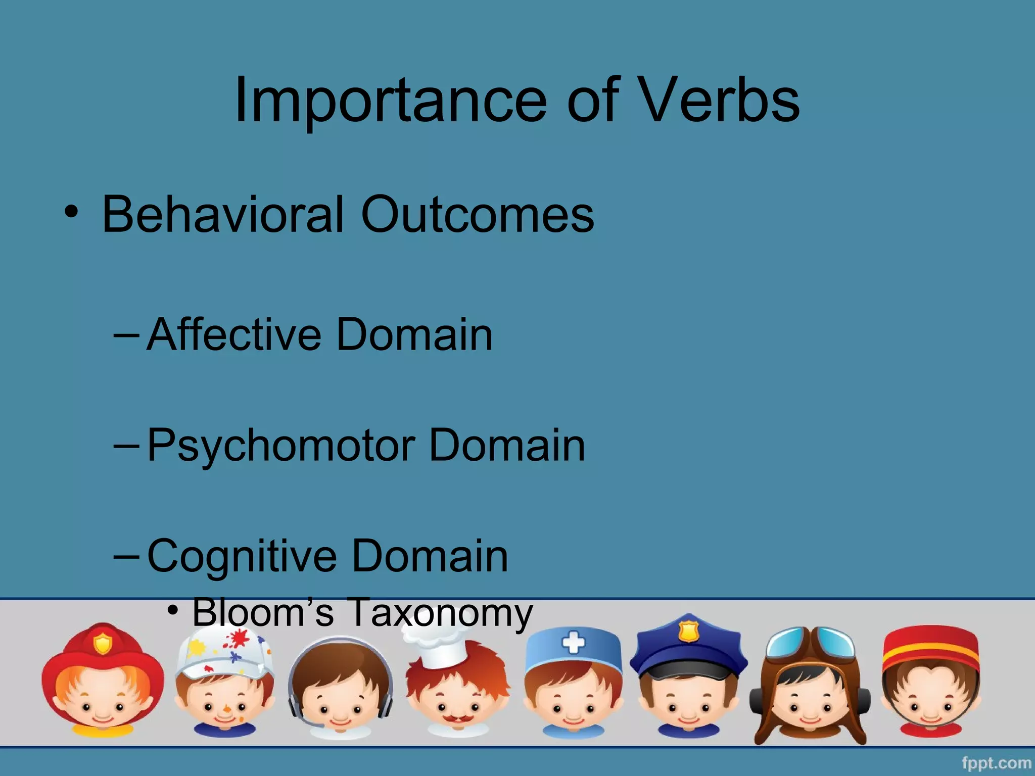 Learning outcomes | PPT