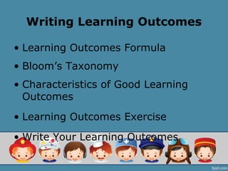 Learning outcomes | PPT
