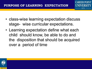 Learning outcomes and learning indicators | PPTX