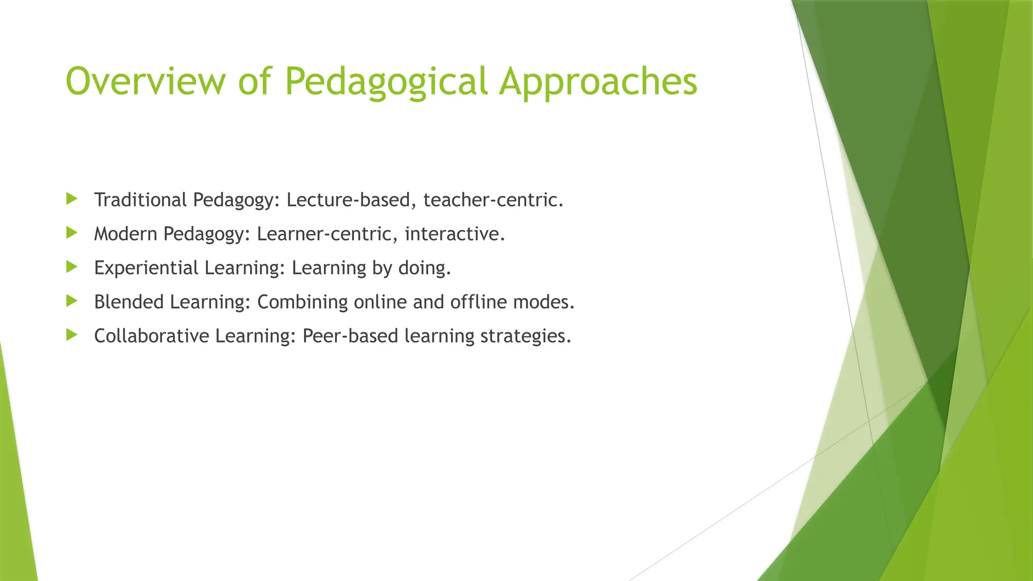 Learning Outcomes and Pedagogies in Schools: Bridging the Gap Between ...