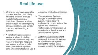 Learning outcomes of system analysis and design and.pptx