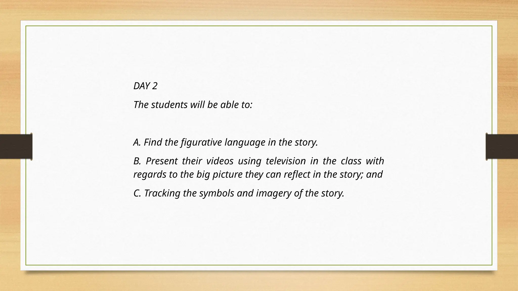 LEARNING OUTCOMES PPT. powerpoint presentation | PPT