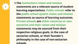 LEARNING OUTCOMES SOURCES AND CHARACTERISTICS (1).pptx