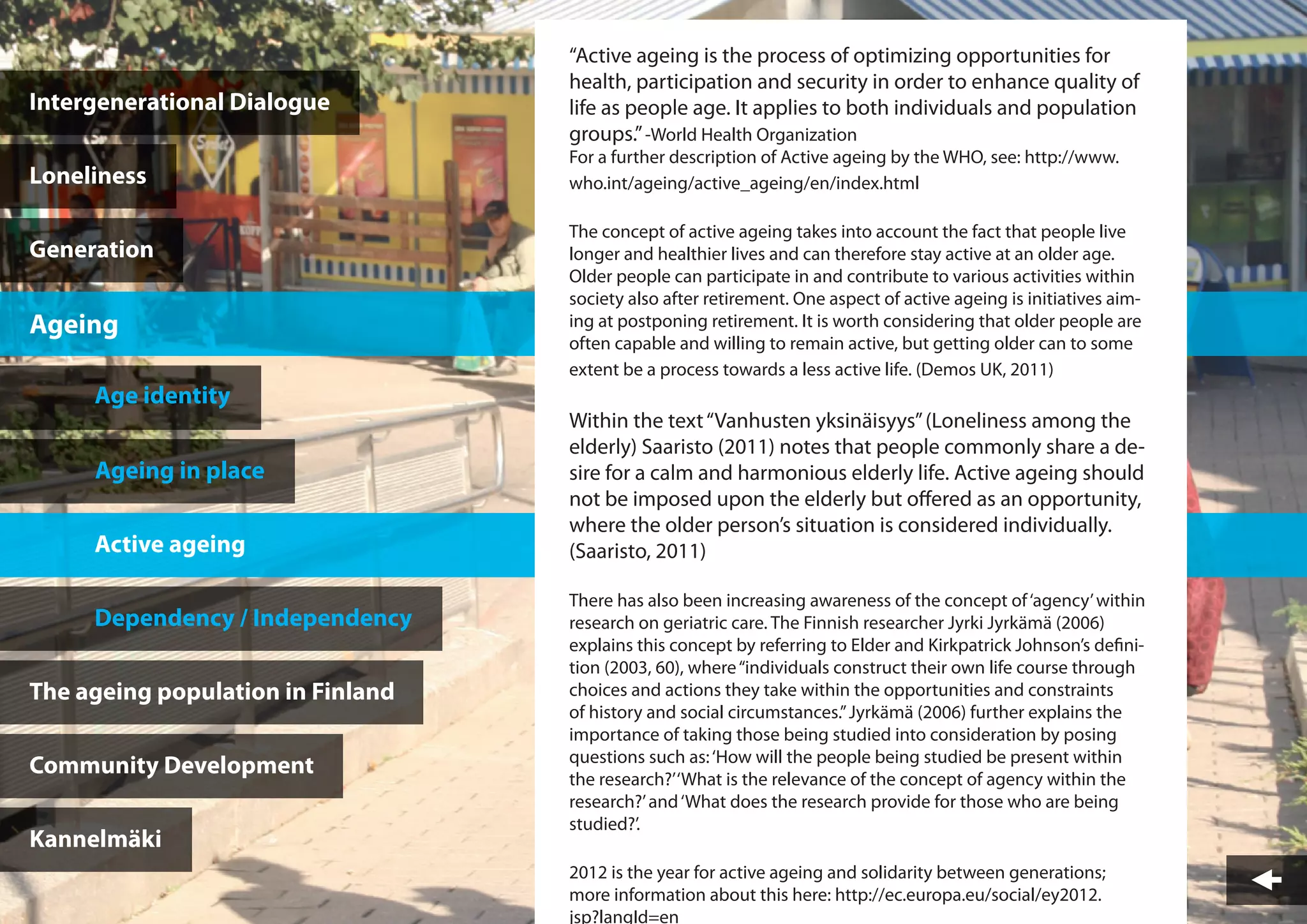 Learning package intergenerational dialogue | PDF