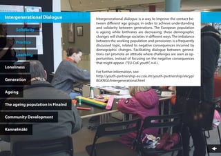 Learning package intergenerational dialogue | PDF