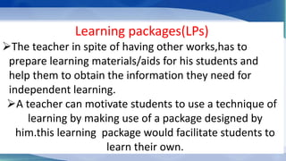 learning packages..pptx jss ioe | PPT
