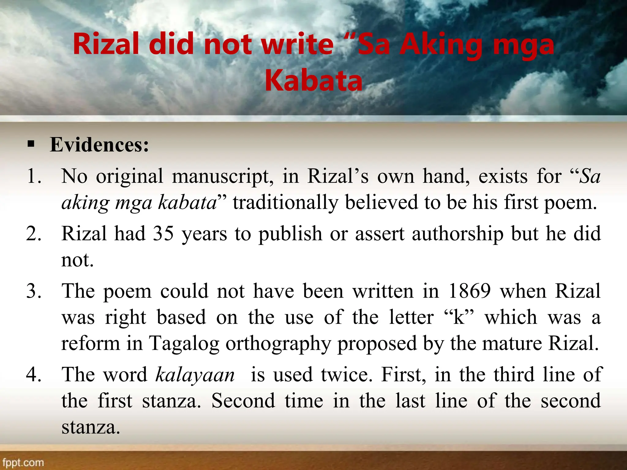 UNIT 3: RIZAL - EDUCATION AND CAREER | PPT