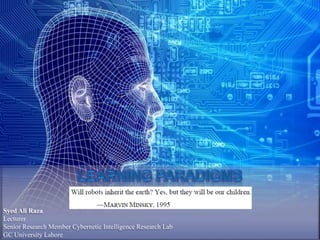 Artificial intelligence Learning paradigms.pptx | Computing ...
