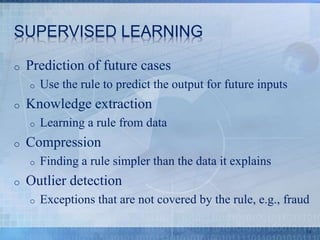 Artificial intelligence Learning paradigms.pptx | Computing | Technology & Computing