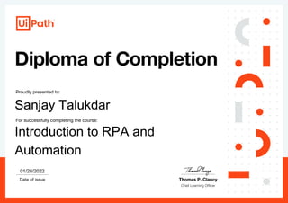 Introduction to RPA and Automation | PPT