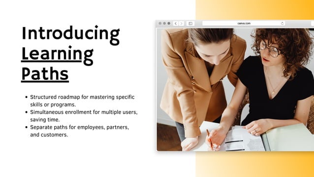 Learning Paths Revolutionizing Employee Development in the Tech Era | PPT
