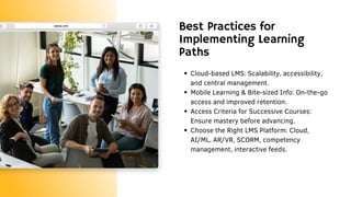 Learning Paths Revolutionizing Employee Development in the Tech Era | PPT