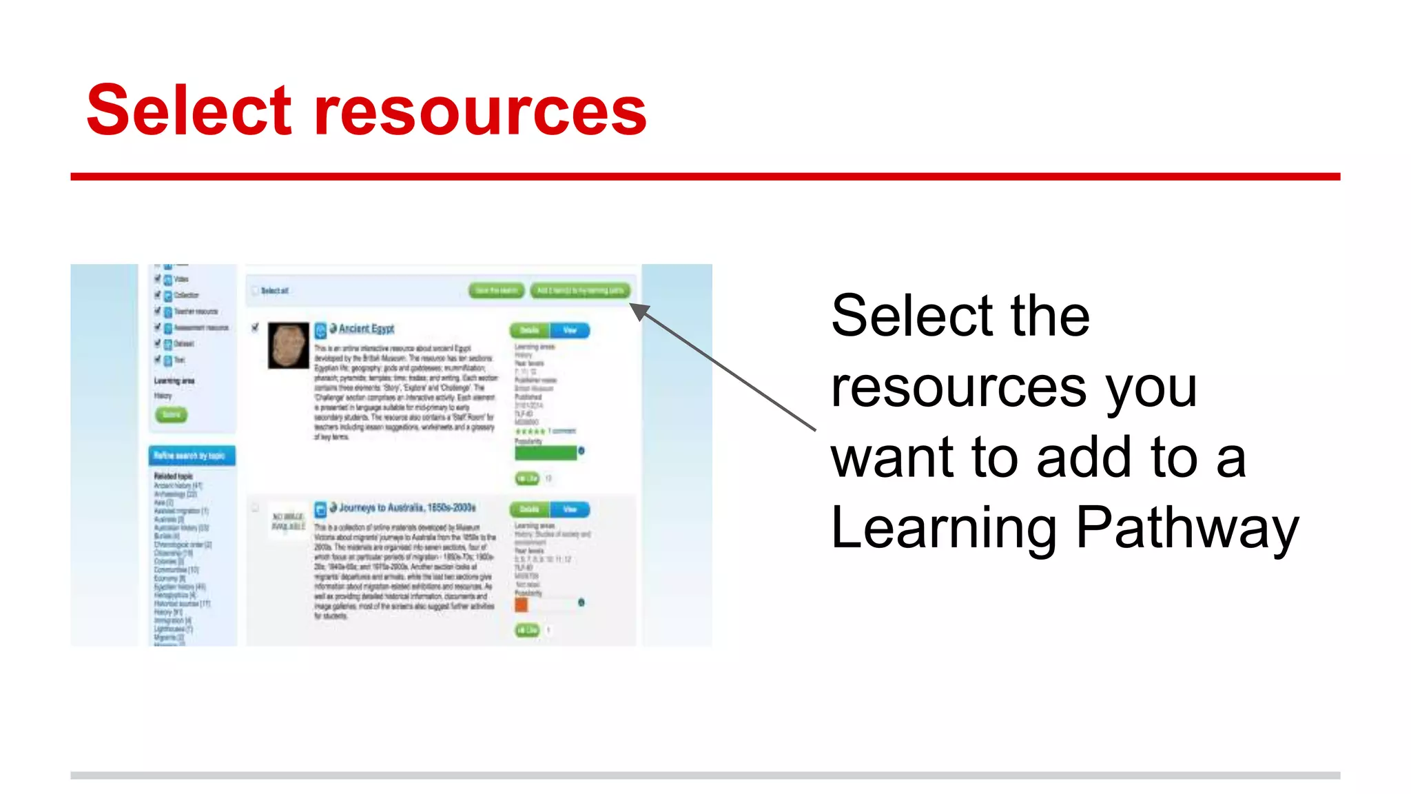 Learning Pathways in Scootle | PPTX