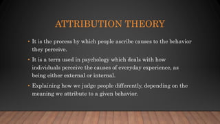 Learning, Perception and Attribution - report.pptx