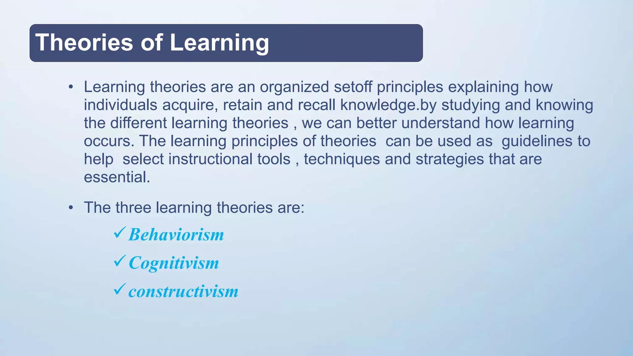 Learning, Perception and Attribution | PPTX | Education