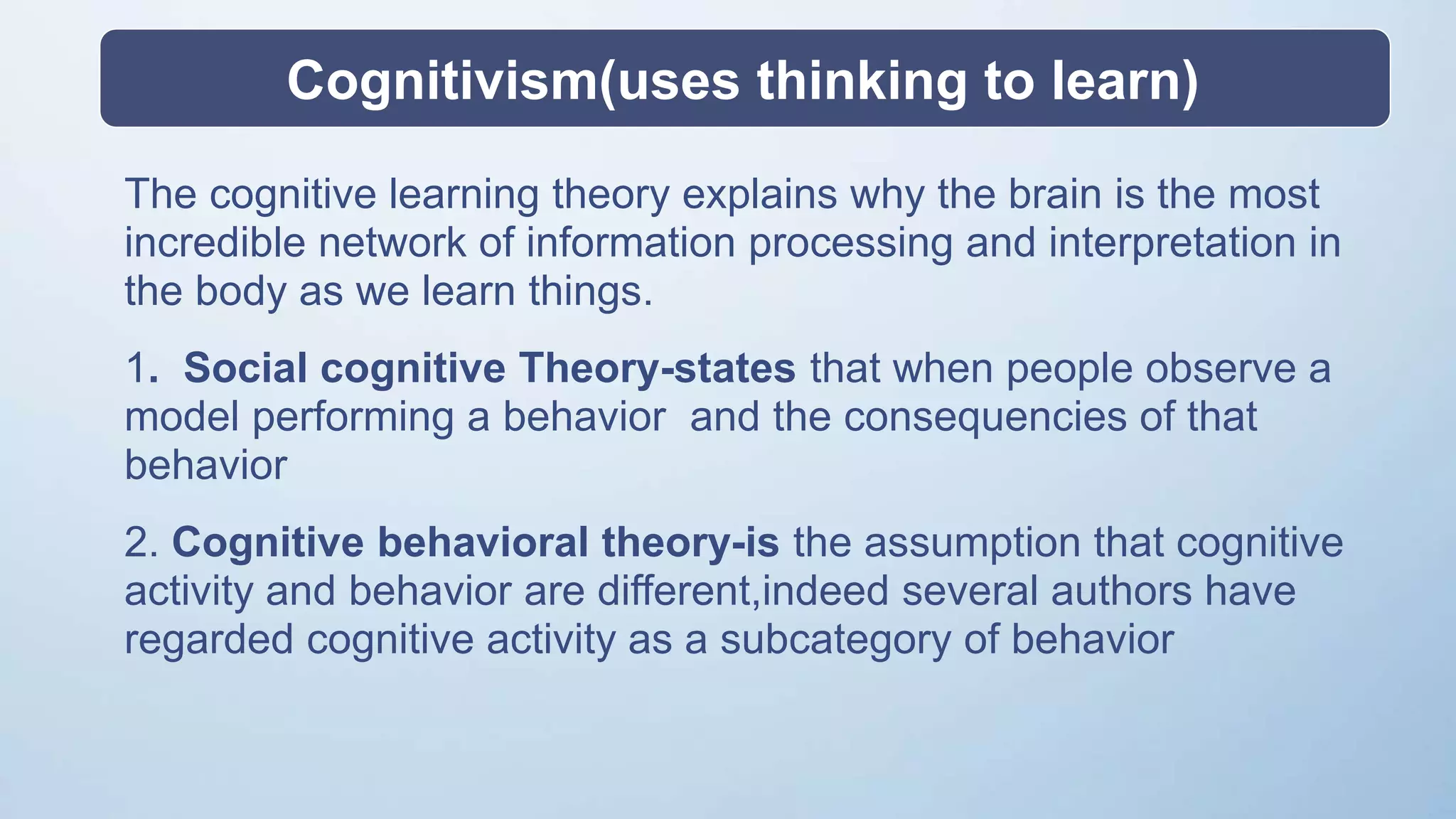 Learning, Perception and Attribution | PPTX | Education