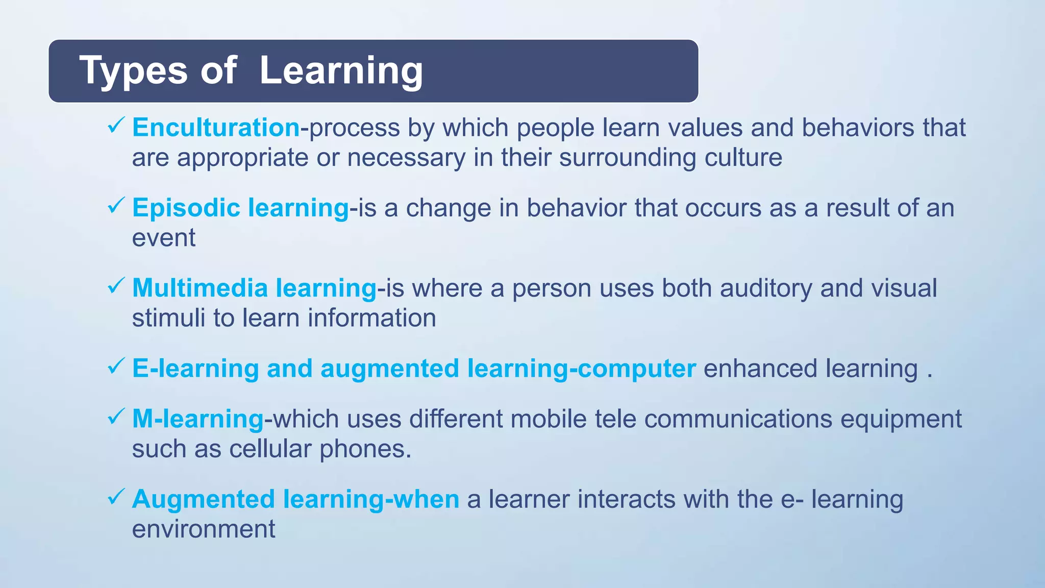 Learning, Perception and Attribution | PPTX | Education