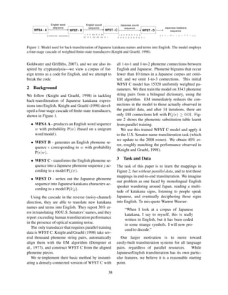 Learning phoneme mappings for transliteration without parallel data | PDF