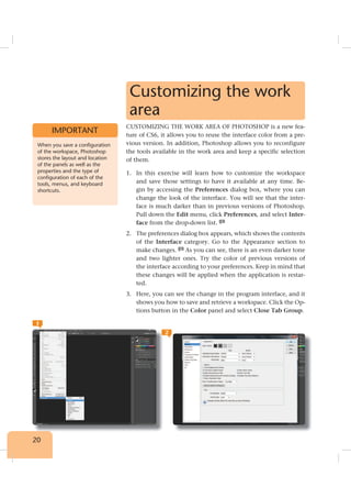 Learning Photoshop CS6 with 100 practical exercises | PDF