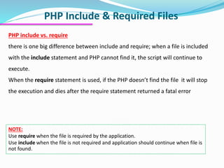 Web Development Course: PHP lecture 2 | PDF