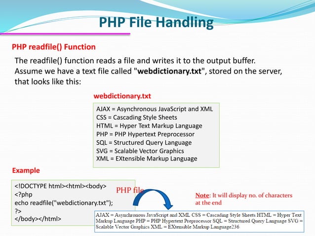 Web Development Course: PHP lecture 3 | PPT
