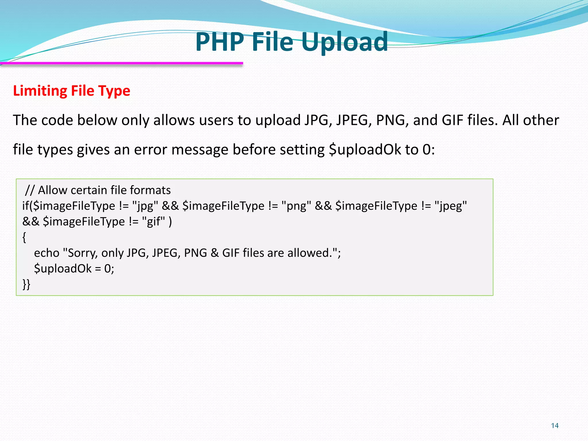 Web Development Course: PHP lecture 4 | PDF | Web Development | Internet