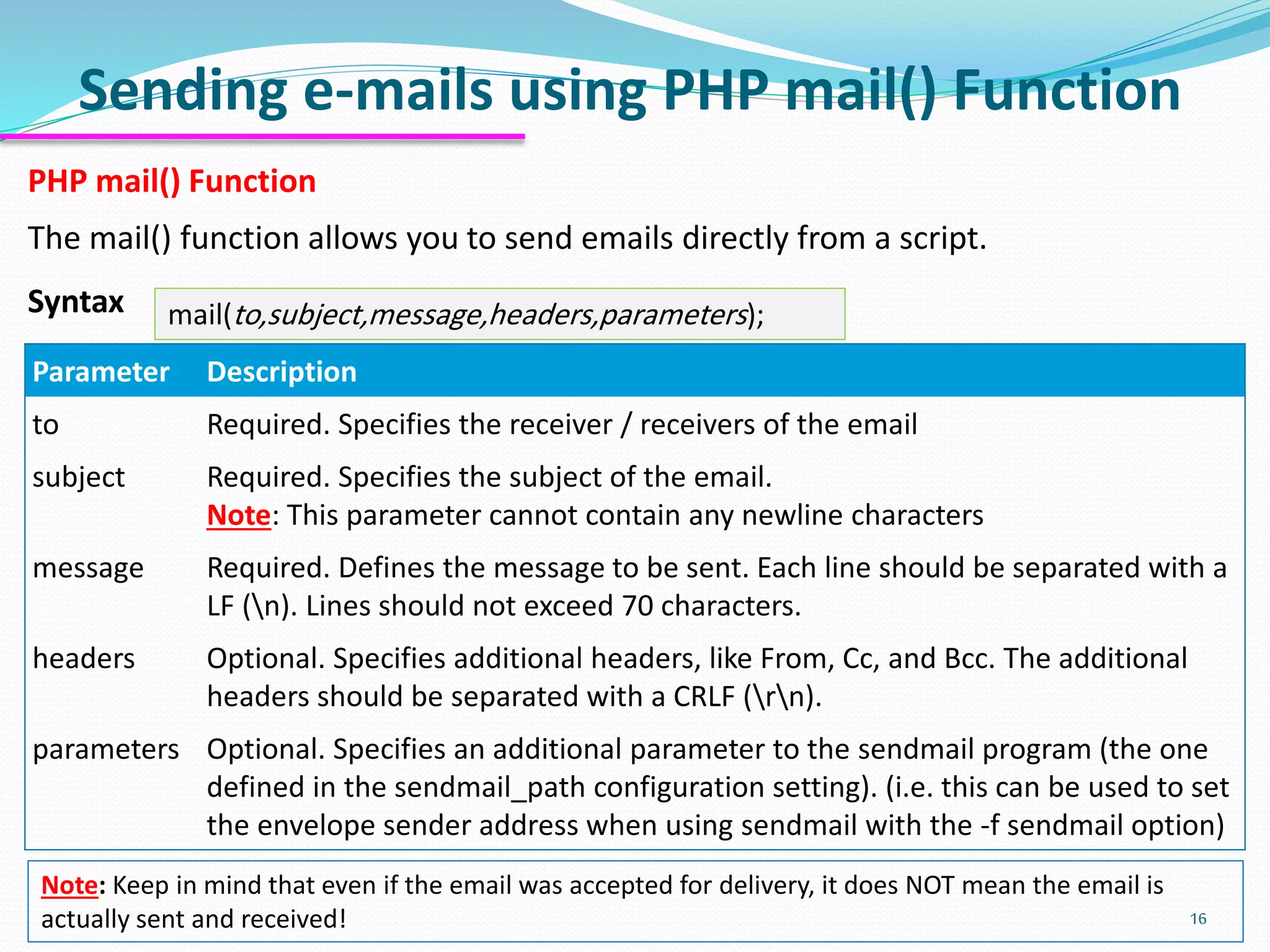 Web Development Course: PHP lecture 4 | PDF | Web Development | Internet