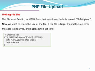 Web Development Course: PHP lecture 4 | PDF | Web Development | Internet