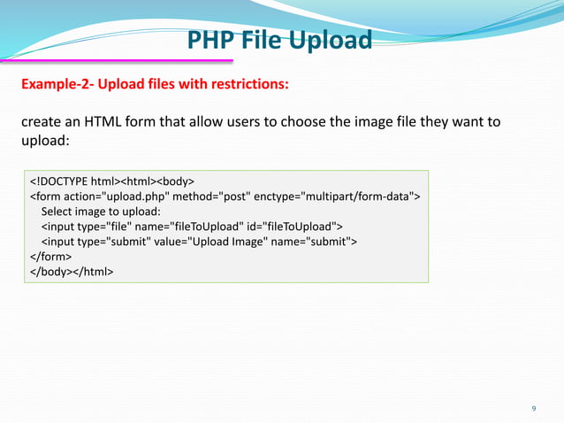 Web Development Course: PHP lecture 4 | PPT