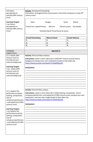 Learning Plan and Diagram Music 10.docx