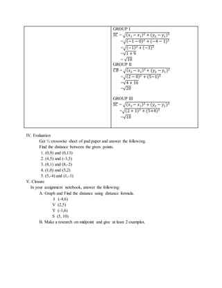 Learning plan in mathematics (repaired) | PDF