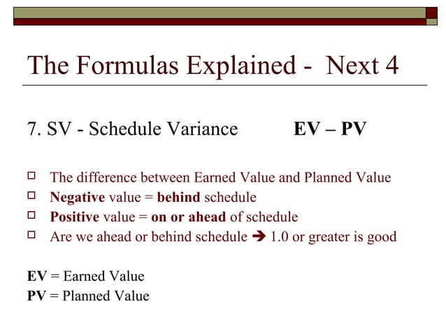 Learning pmp formulas the easy way | PPT | Stocks and Bonds | Personal ...