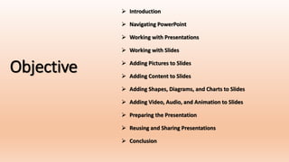 Learning power point 2016 | PPTX