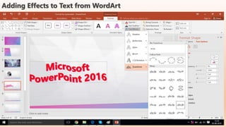 Learning power point 2016 | PPTX