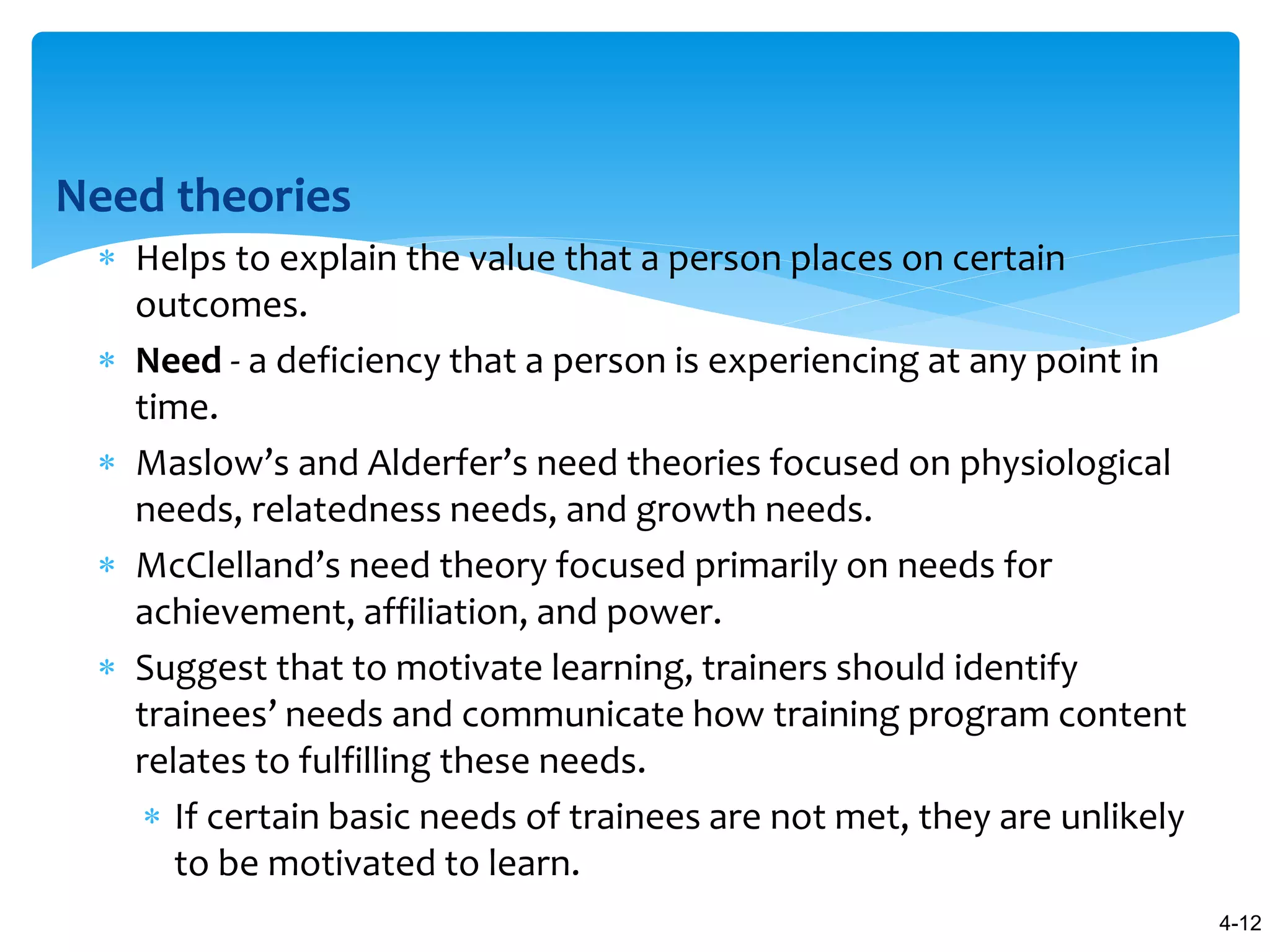 Learning Theories and Program Design | PPTX