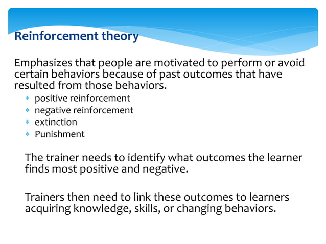 Learning Theories and Program Design | PPT