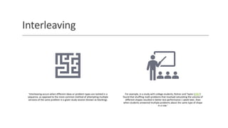 Applying Learning Principles based on Cognitive Science to Improve ...